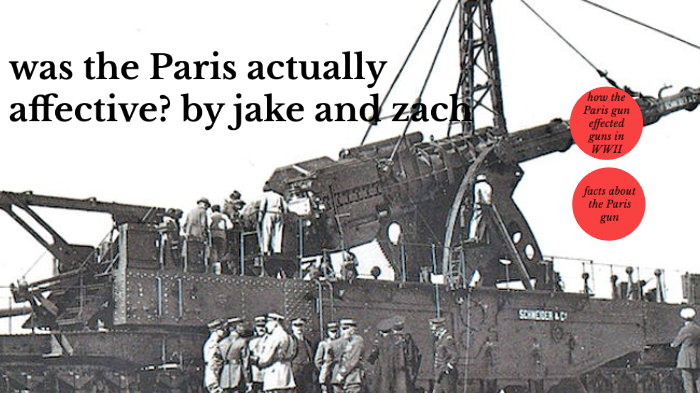 was the Paris gun actually effective by JACOB NELSON on Prezi