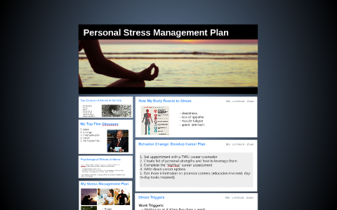 Personal Stress Management Plan by Matthew Ward on Prezi