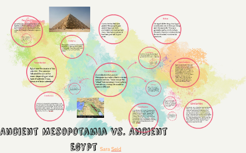 Ancient Mesopotamia vs. Ancient Egypt by Sara Seid on Prezi
