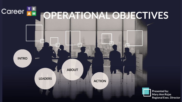 OPERATIONAL OBJECTIVES by Career Team on Prezi