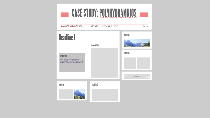 CASE STUDY: POLYHYDRAMNIOS by Onni ... on Prezi