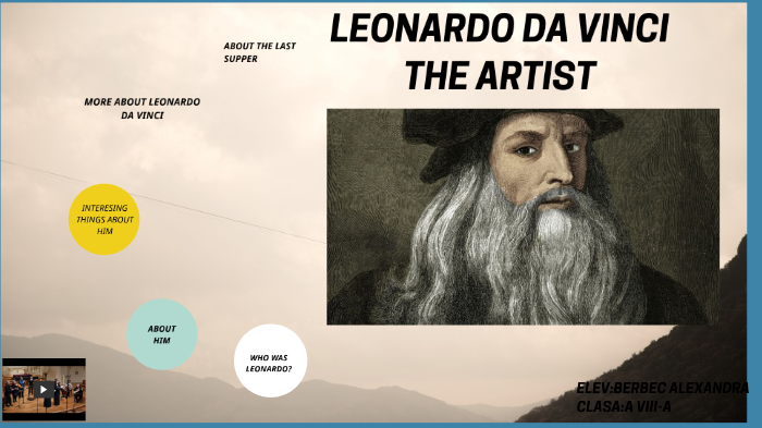 LEONARDO DA VINCI by Berbec Alexandra on Prezi