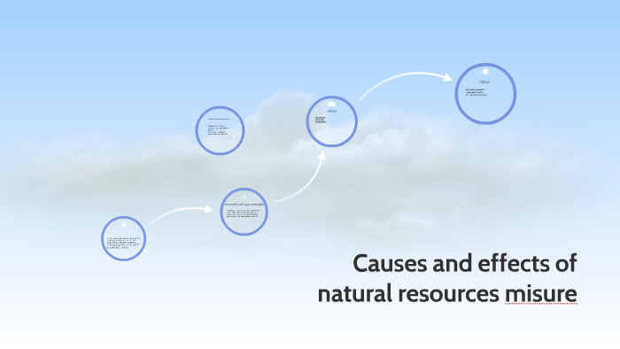 Causes and effects of natural resources by sebastian castillo
