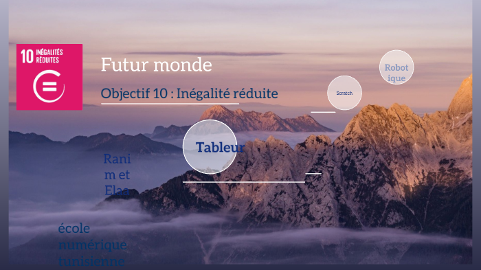 Projet : Futur monde by ranim marzouk on Prezi