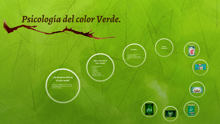 Psicología del color Verde. by montserrat luna on Prezi