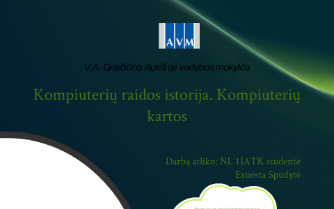 Kompiuterių raidos istorija. Kompiuterių kartos by Ernesta Spudytė on Prezi
