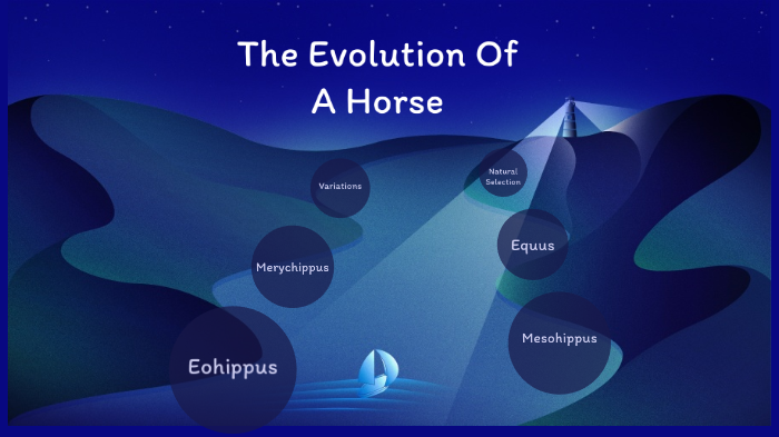 Evolution Of A Horse by Cameron D on Prezi