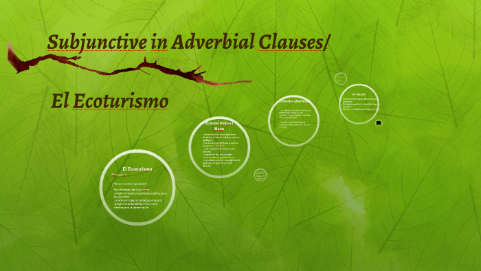Subjunctive in Adverbial Clauses/ by malaizsa peters on Prezi