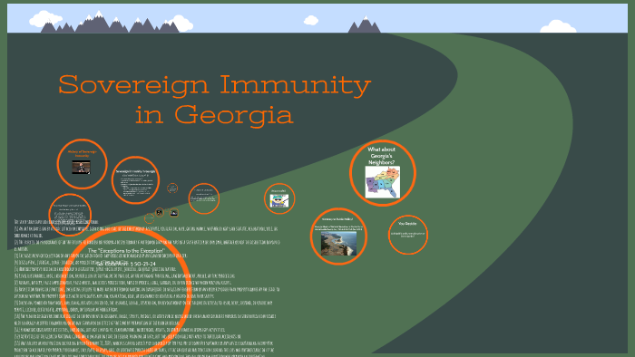 Sovereign Immunity in Georgia by Daniel Josey on Prezi