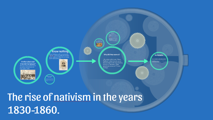 The rise of nativism in the years 1830-1860 by elian amparo on Prezi