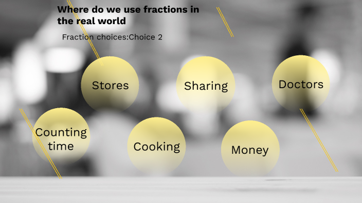 How do we use fractions in the real world by Rahet Randhawa on Prezi