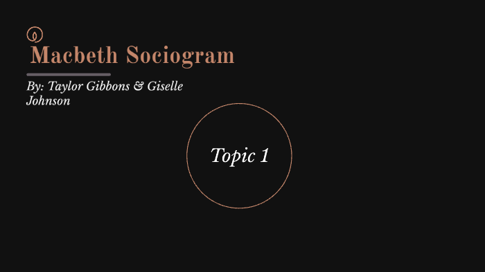 Macbeth Sociogram by Taylor Gibbons on Prezi
