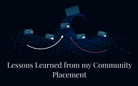Lessons Learned from my Community Placement by on Prezi