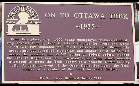 On-to-Ottawa Trek and The Regina Riot by Kelsey Woloschuk on Prezi