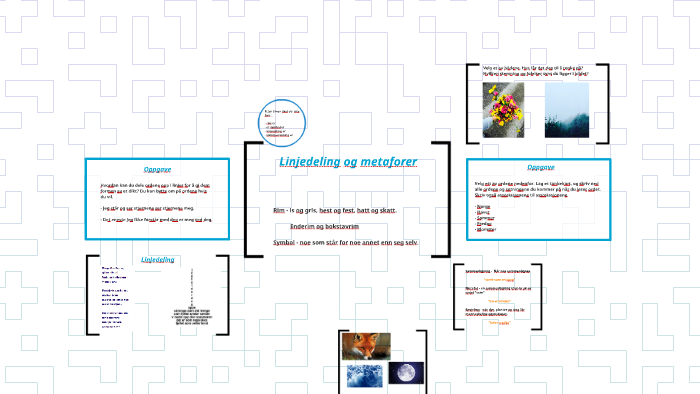 Linjedeling, sammenlikning og metafor by Hannah Bjørnestad on Prezi