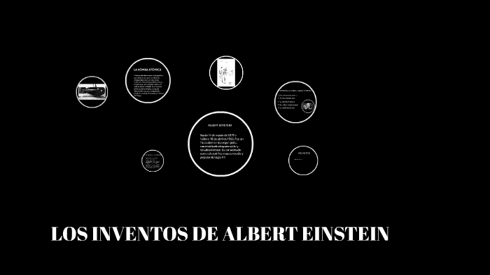 LOS INVENTOS DE ALBERT EINSTEIN by anderson velez on Prezi