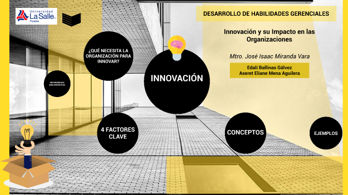 innovación y su impacto en las organizaciones, by aseret eliane mena ...