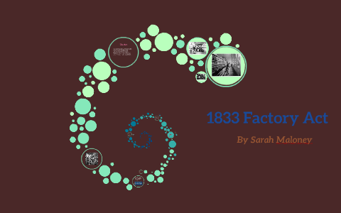 1833 Factory Act by Sarah Maloney on Prezi