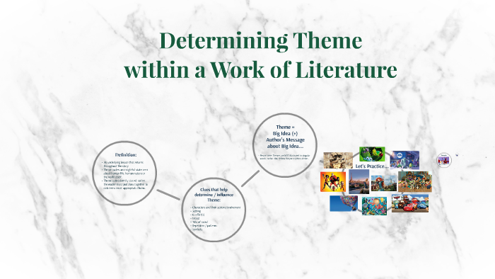 Determining Theme within a Work of Literature by Jill McBryar on Prezi