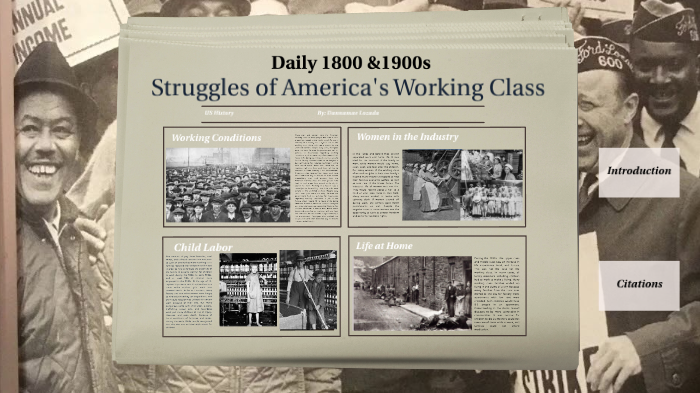 Working Class of the 1900s by Danna Lozada on Prezi