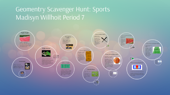 Geomentry Scavenger Hunt: Sports by madisyn willhoit