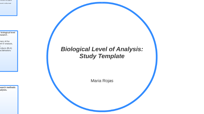 Biological Level of Analysis by on Prezi