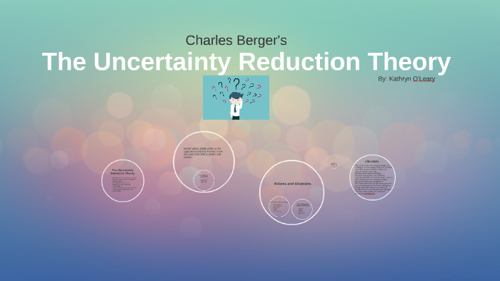 The Uncertainty Reduction Theory by Kathryn O'Leary on Prezi