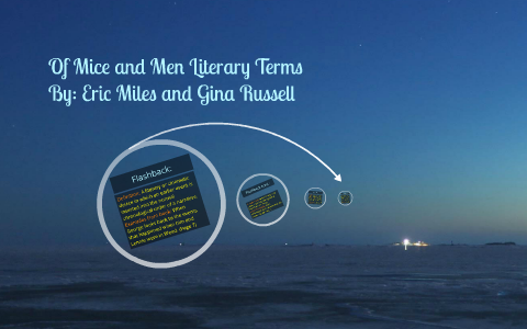 Of Mice and Men Literary Terms by Gina Russell on Prezi