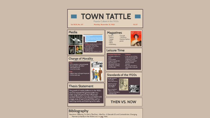 TOWN TATTLE by J Cruz S on Prezi