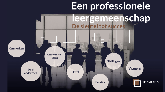 Professionele leergemeenschap by Niels Markus on Prezi