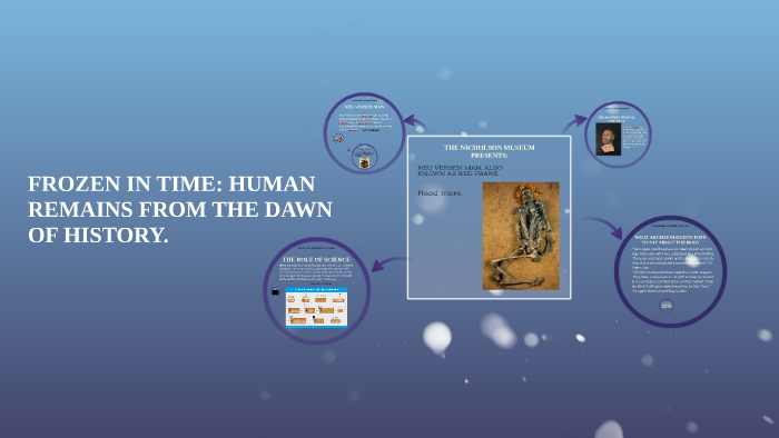 FROZEN IN TIME: HUMAN REMAINS FROM THE DAWN OF HISTORY by rajaa yehia ...