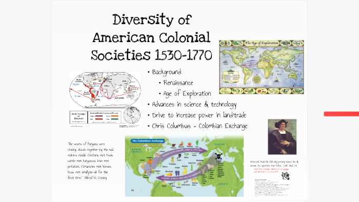 Diversity of American Colonial Societies 1530-1770 by Valerie Baalerud ...