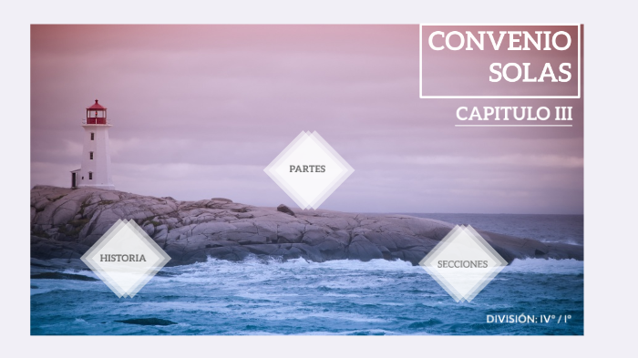 CONVENIO SOLAS: CAP III by Giuliana Barbona on Prezi