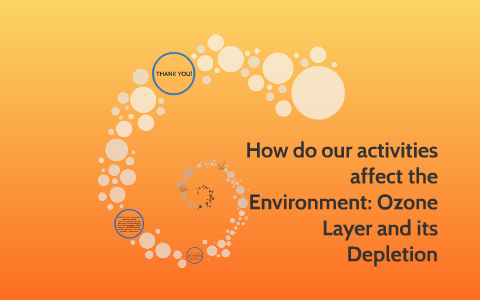 How do our activities affect the Environment: Ozone Layer and its ...