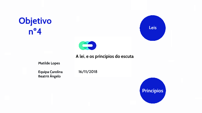 A Lei, e os Princípios do Escuta by Matilde Lopes on Prezi Next