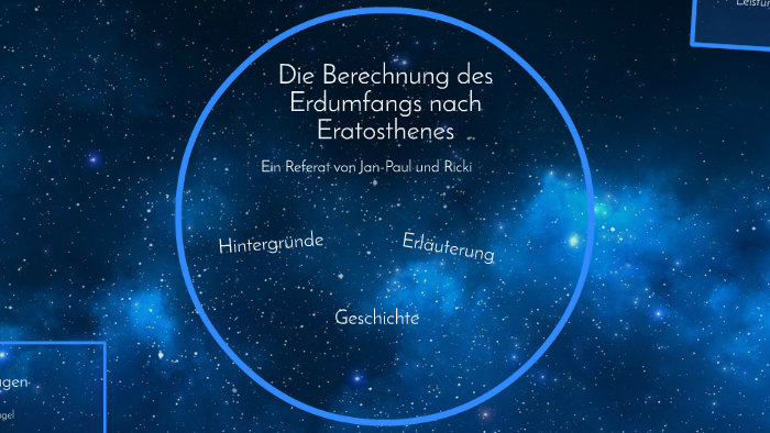 Berechnung Erdumfang nach Eratosthenes by Frederick Stade on Prezi