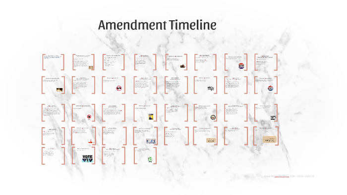 Amendment Timeline by Selena Buchannan on Prezi