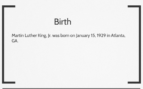 Martin Luther King by Stephanie Broyles on Prezi