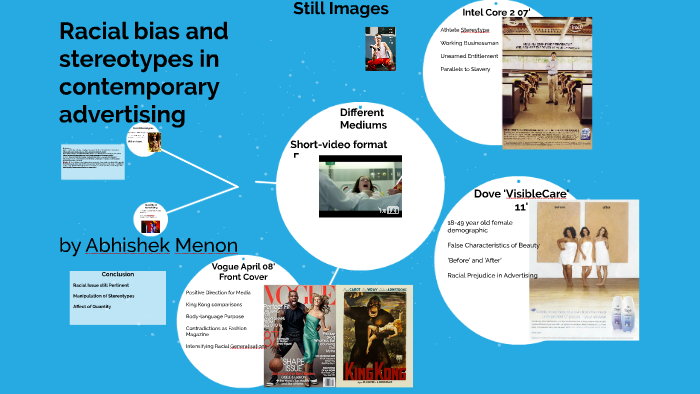 Racial bias and stereotypes in contemporary advertising by Ab Ab on Prezi