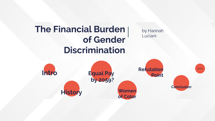 The Financial Burden Of Gender Discrimination by Hannah Luciani on Prezi