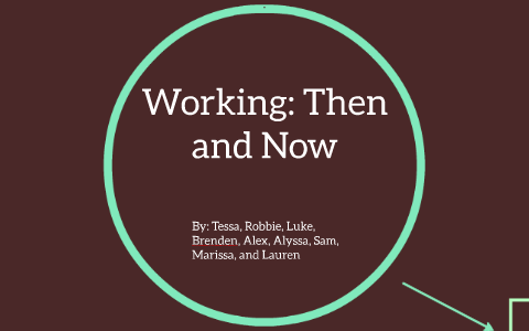 Working: Then and Now by Lauren Meijer on Prezi