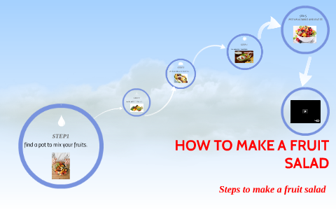 HOW TO MAKE A FRUIT SALAD by marcel pardo