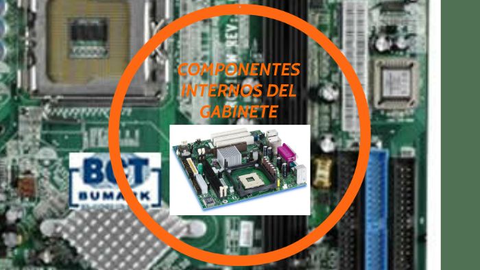 COMPONENTES INTERNOS DEL GABINETE by Aramis Encina