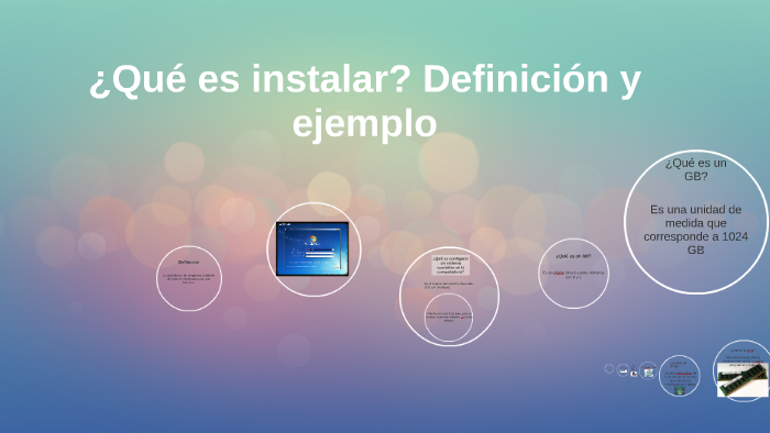 ¿Qué es instalar? Definición y ejemplo by Juan Herrera