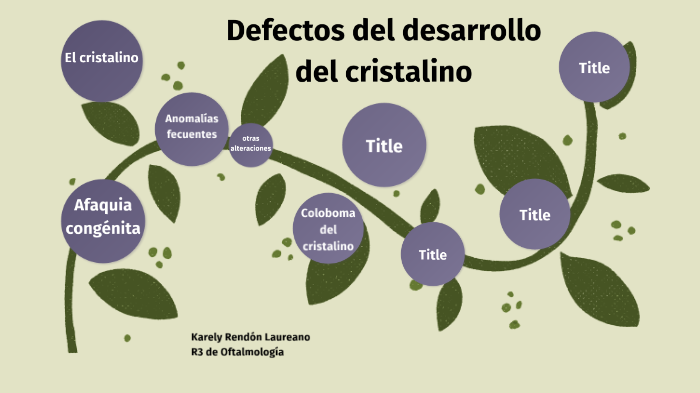 Defectos del desarrollo del cristalino by Kare RLaurend on Prezi