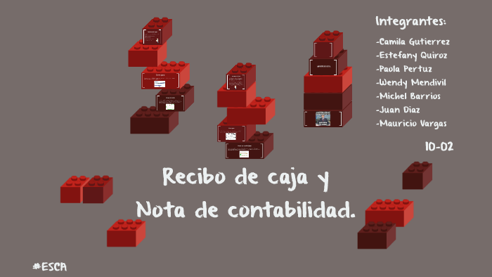 Recibo de caja y nota de contabilidad. by estefany quiroz on Prezi