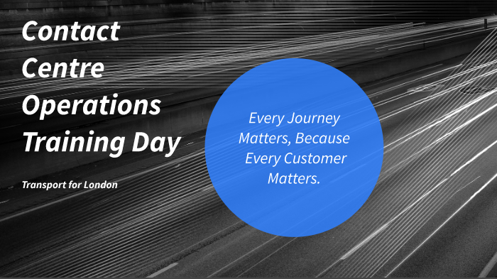 Every Journey Matters, Every Customer Matters. by Michael Stacey on Prezi