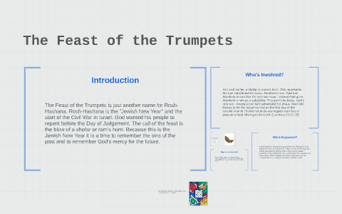 The Feast of the Trumpets by Deynan Stitcher