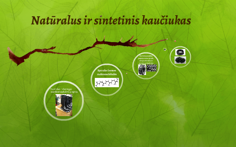 Natūralus ir sintetinis kaučiukas by Lukas Kijauskas on Prezi