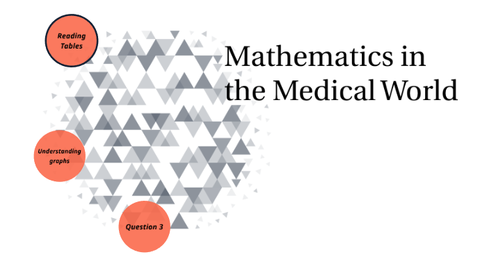 Maths in medicine by Dan Lea on Prezi